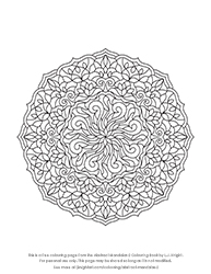 Free Colouring Pages | L.J. Knight Art