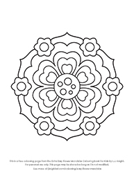 Free Colouring Pages | L.J. Knight Art